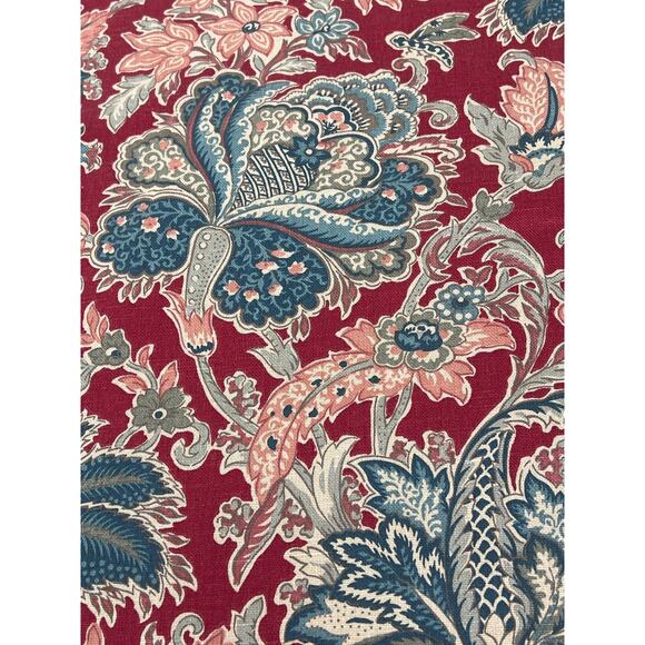 P Kaufmann | Other | P Kaufmann Decorator Fabric 4 Yards Red Blue ...